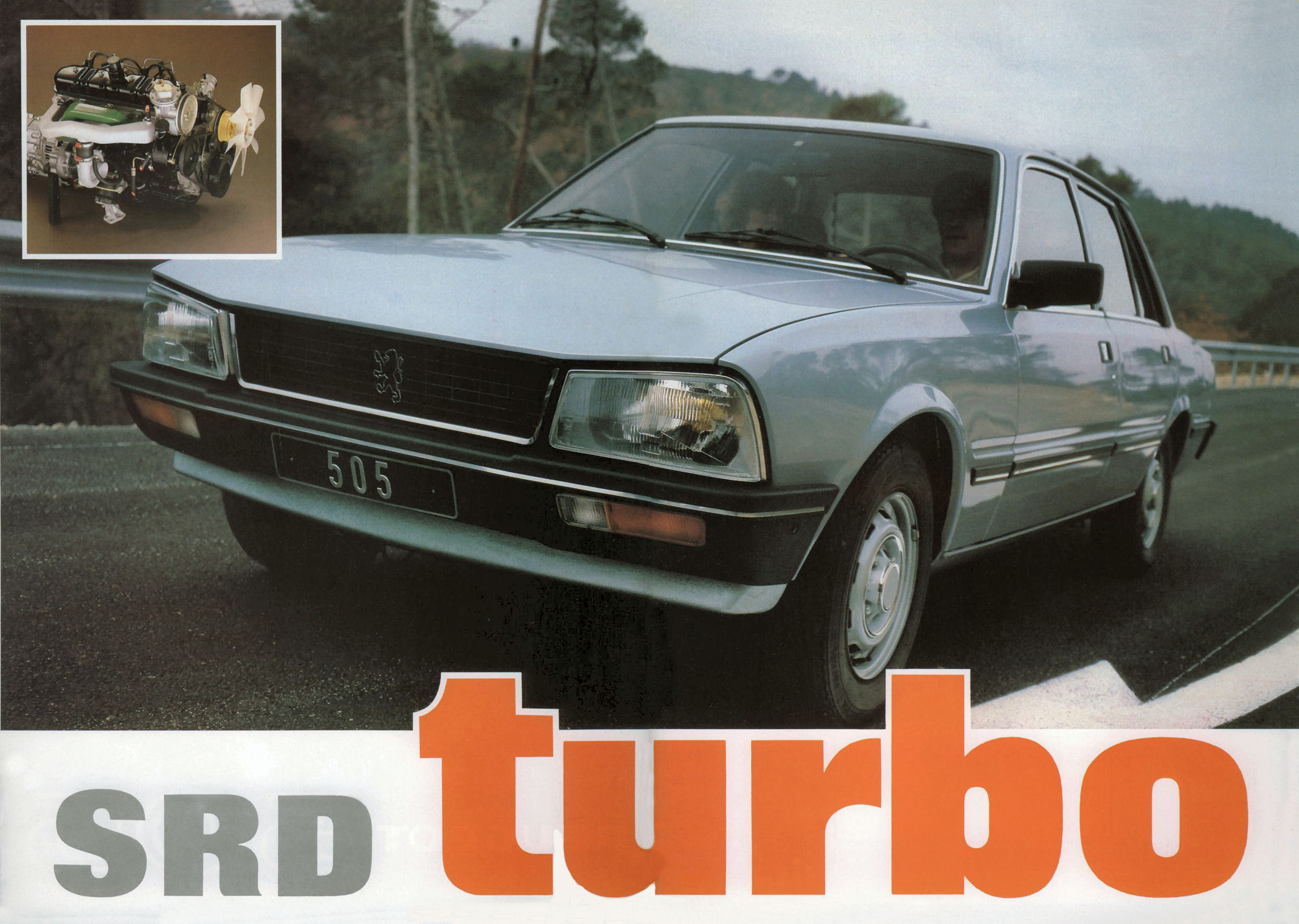 Peugeot 505 SRD Turbo brochure